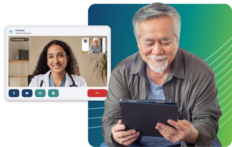 Never Alone - Telehealth Solution
